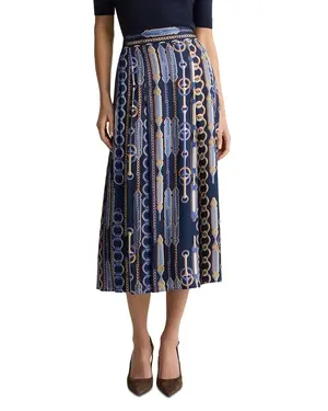 St. John A Line Midi Skirt