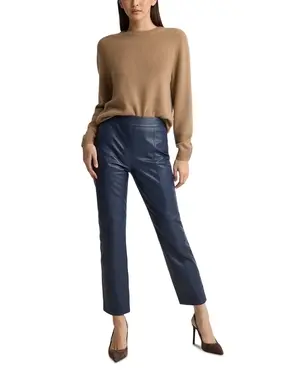 St. John Isabelle Leather Pants