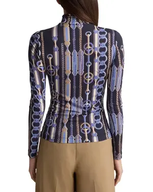 St. John Turtleneck Top