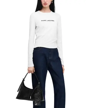 Marc Jacobs The Small Belted Sac Leather Shoulder Bag - Black