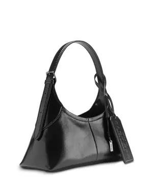 Marc Jacobs The Small Belted Sac Leather Shoulder Bag - Black