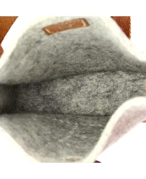Hermès Tpm Evelyne Bag Gen Iii Felt - Gray