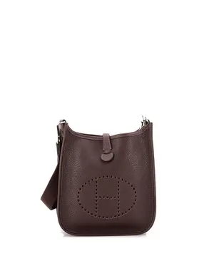 Hermès Tpm Evelyne Bag Gen Iii Barenia Faubourg - Brown