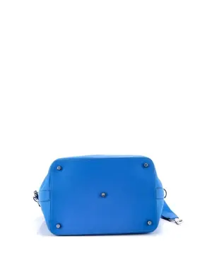 Hermès 26 Toolbox Bag Evercolor - Blue