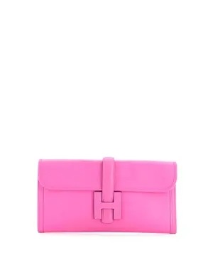 Hermès 29 Jige Elan Clutch Swift - Pink