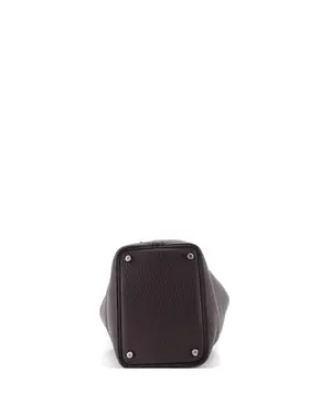 Hermès Pm Picotin Lock Bag Clemence - Brown