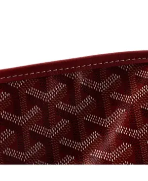 Goyard Pm Artois Tote Coated Canvas - Red