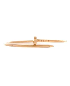 CARTIER Small Juste Un Clou Bracelet 18k Rose Gold - Pink