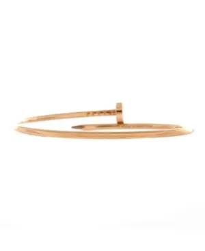 CARTIER Small Juste Un Clou Bracelet 18k Rose Gold