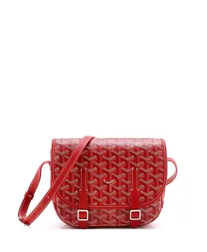 Goyard Pm Belvedere Messenger Bag Coated Canvas