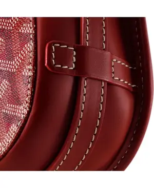 Goyard Pm Belvedere Messenger Bag Coated Canvas