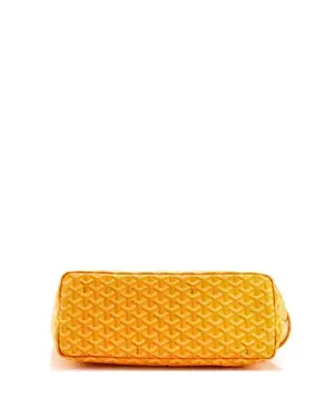 Goyard Chien Gris Pet Carrier Tote Coated Canvas