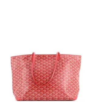 Goyard Mm Artois Tote Coated Canvas - Red