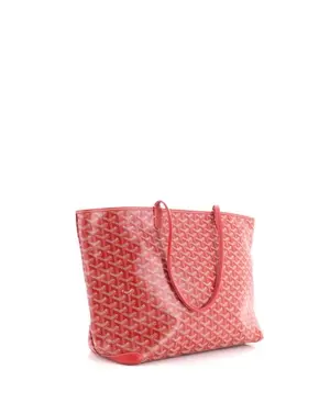 Goyard Mm Artois Tote Coated Canvas - Red