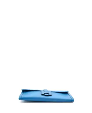 Hermès 29 Jige Elan Clutch Epsom - Blue