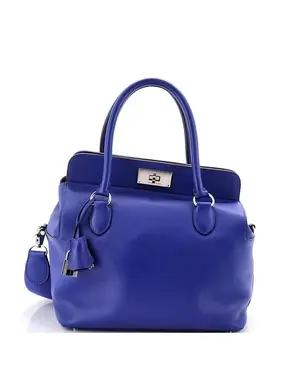 Hermès 26 Toolbox Bag Swift - Blue