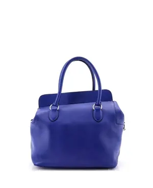 Hermès 26 Toolbox Bag Swift - Blue