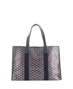 Goyard Mm Villette Tote Printed Coated Canvas - Blue