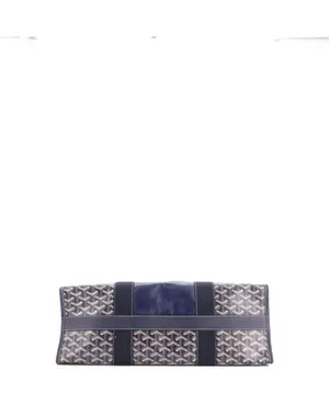 Goyard Mm Villette Tote Printed Coated Canvas - Blue
