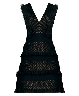 Tadashi Shoji Axl Fringe Dress