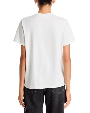 Rag & Bone Miramar Cotton Logo Graphic Tee