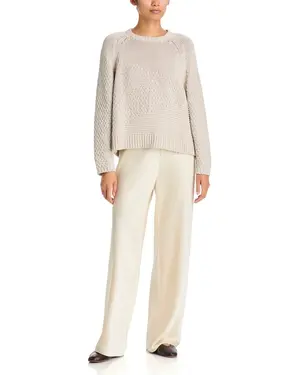 Eileen Fisher Peruvian Cotton Crewneck Sweater