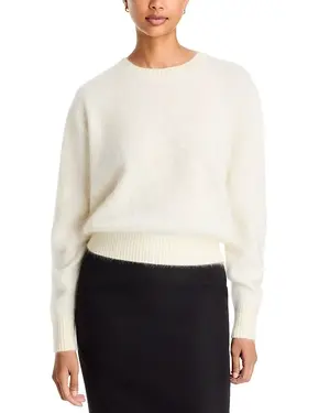 TOCCIN Talullah Cashmere Crewneck Sweater - Ivory