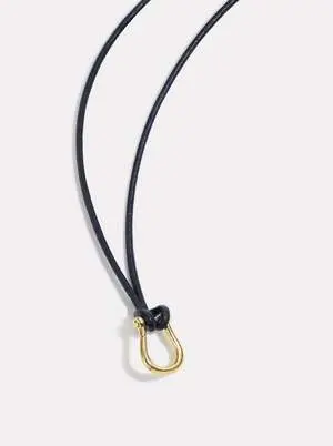 BY PARIAH Fortuna Leather Necklace