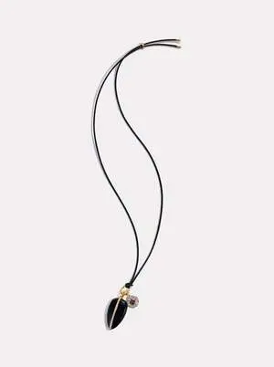 BY PARIAH Fortuna Leather Necklace