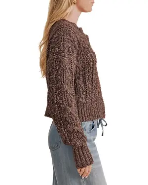 Splendid Hartford Cotton Blend Bobble Cardigan - Java