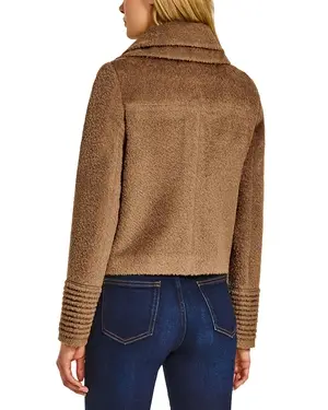 Sentaler Boucle Double Collar Moto Jacket