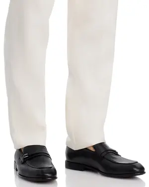 FERRAGAMO Desio Leather Loafers