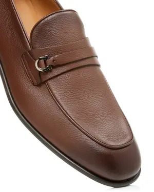 FERRAGAMO Desio Leather Loafers