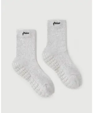 FRAISE Script Set Grip Socks, Pack Of 3 - Multi