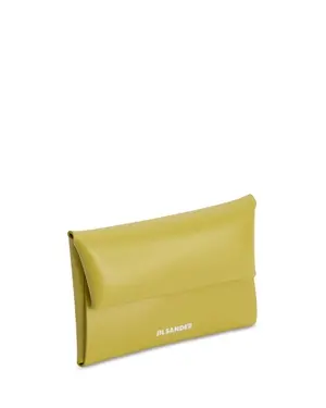 JIL SANDER Folded Leather Coin Purse