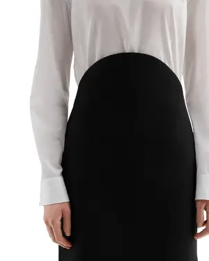 JIL SANDER Wool Sable Skirt