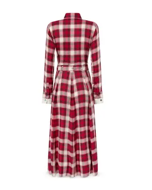 Pinko Atropa Belted Midi Shirtdress