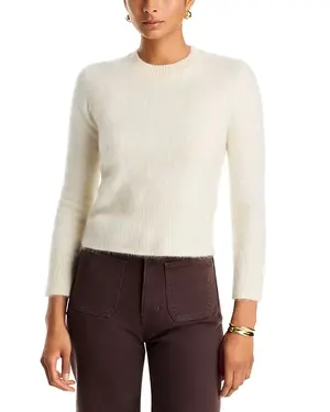 Veronica Beard Frankie Brushed Cashmere Sweater