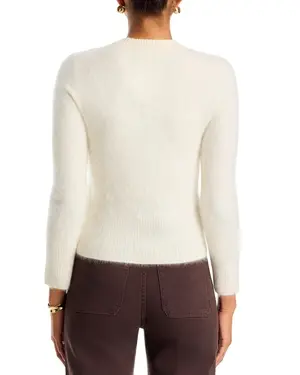 Veronica Beard Frankie Brushed Cashmere Sweater