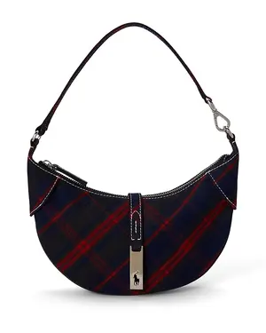 Polo Ralph Lauren Polo Id Plaid Twill Mini Shoulder Bag - Multi Plaid