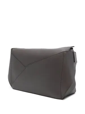 Loewe Puzzle Edge Small Leather Bumbag - Grey