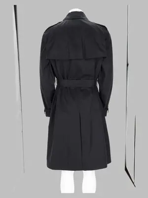 BOSS Trench Idrorepellente In Twill Di Cotone
