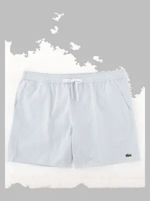 Lacoste Costume Da Bagno Con Logo E Coulisse