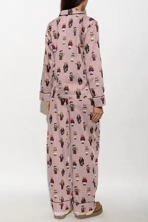 Polo Ralph Lauren Cotton Printed Pajama Set - Red