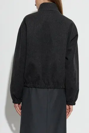 JIL SANDER Wool Jacket With Stand Collar