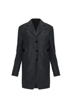 JIL SANDER Gray Wool Blazer - Grey