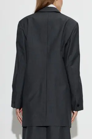 JIL SANDER Gray Wool Blazer