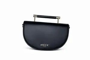 ANICE’ BY ANGEL Shakur Half Moon Metal Top-handle