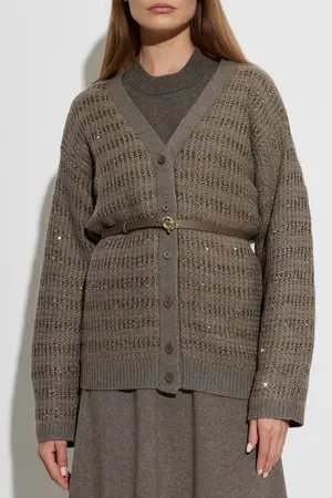 Fabiana Filippi Belted Cardigan