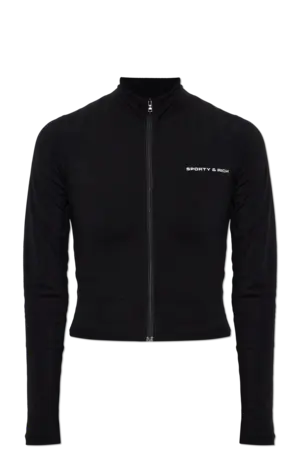 Sporty & Rich Sweatshirt From 'the Essentials' Collection - Black